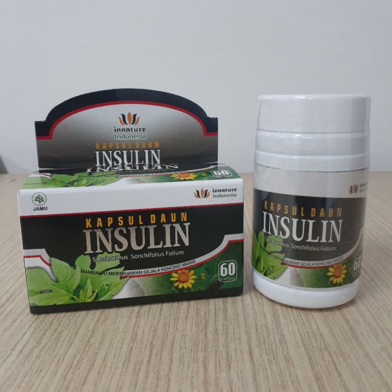 Jual [ Kapsul Insulin 60 Kapsul ] Kapsul Kencing Manis | Herbal ...