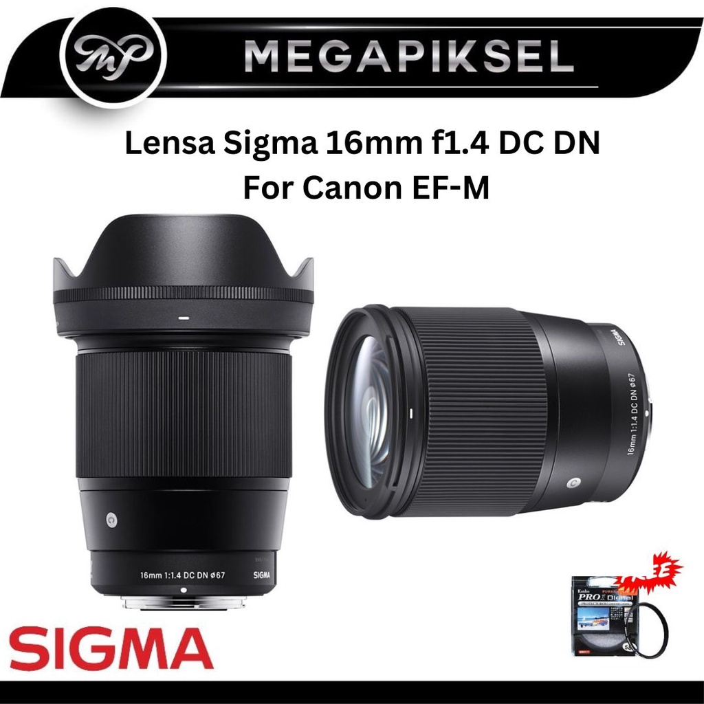 Jual Lensa Sigma 16mm f1.4 DC DN | Shopee Indonesia