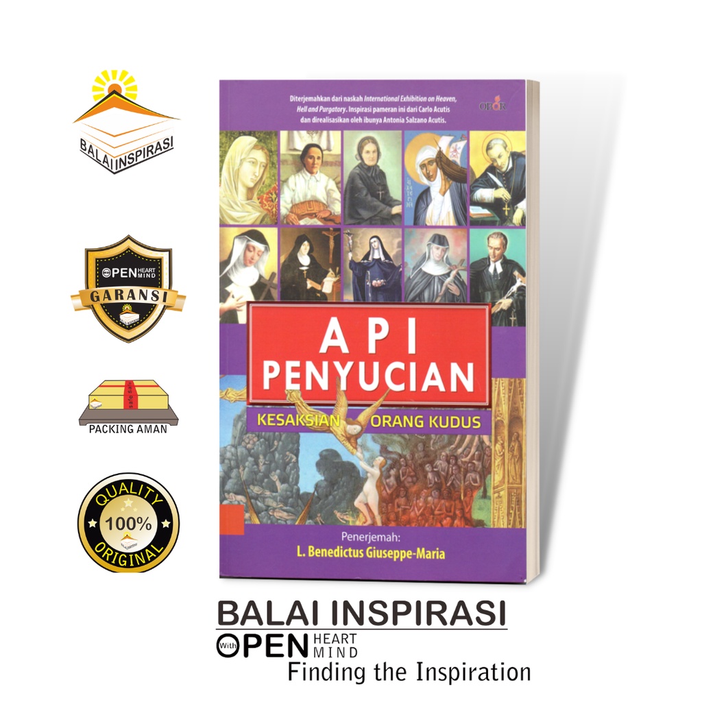 Jual Buku Katekese Katolik Api Penyucian Kesaksian Orang Kudus | Shopee ...