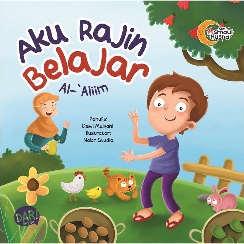 Jual Mizan Buku Anak Bbw Seri Asmaul HusnaAku Rajin BelajarAl-Aliim ...