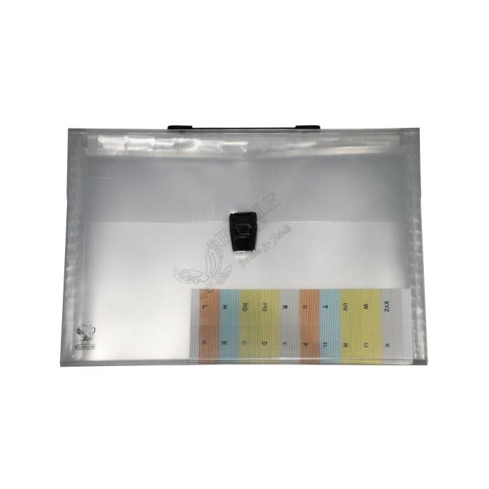 Jual Eagle Files Expanding File F4 w/Handle Tas Document E338 | Shopee ...
