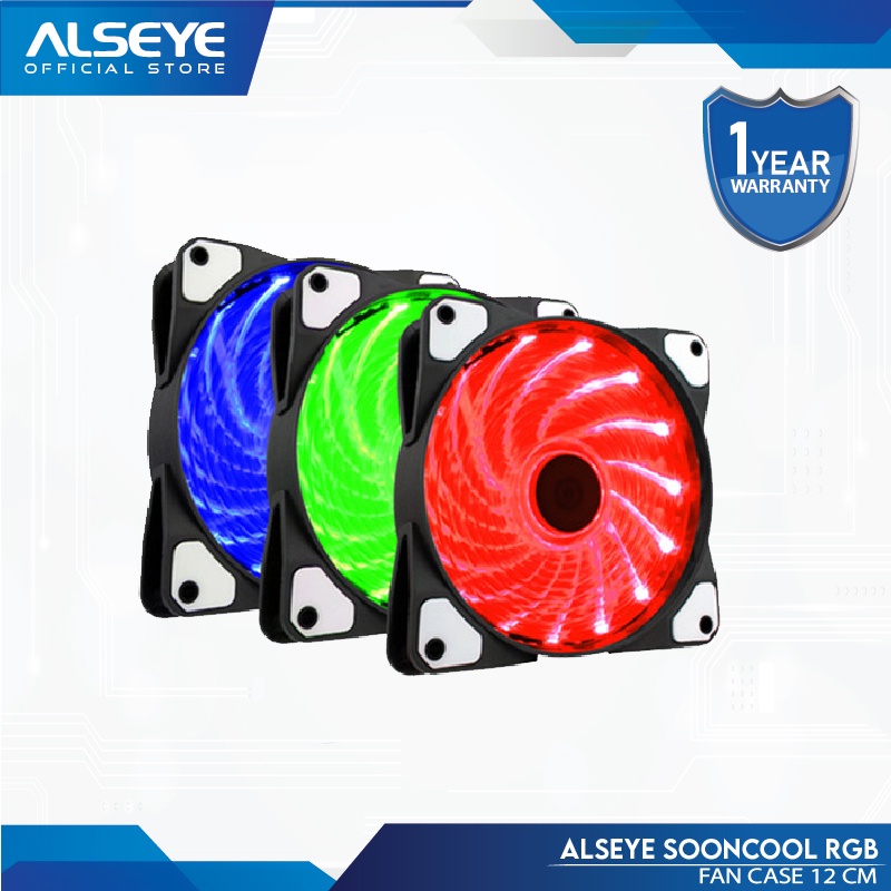 Jual Alseye Fan Casing Computer CPU Case Sooncool 12cm RGB | Shopee ...