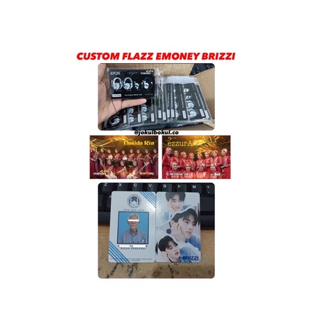 Jual Cetak Custom Flazz Brizzi Emoney | Shopee Indonesia