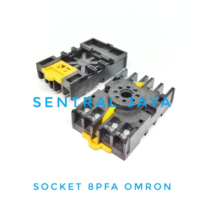 Jual Socket Timer/Relay Omron 8 kaki 8PFA / 8PF-A ORIGINAL | Shopee ...