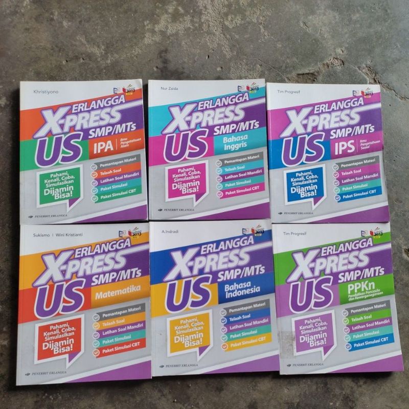 Jual buku ERLANGGA XPRESS US SMP/MTS (ORIGINAL) | Shopee Indonesia