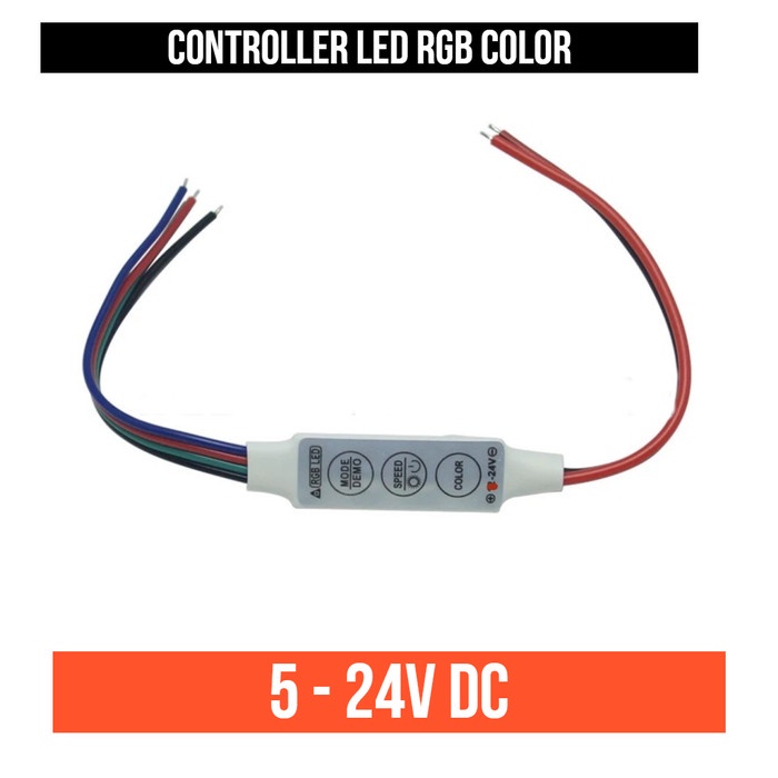 Jual Modul RGB Kedip Strobo Mini Controller Otomatis LED Dimmer ...