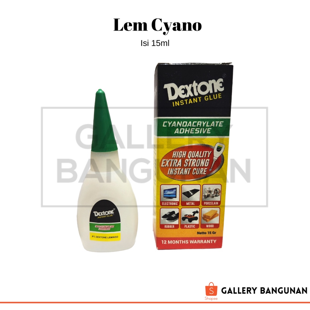 Jual Lem Tetes Dextone Korea Instant Glue Dexton Serbaguna Power Cyano ...