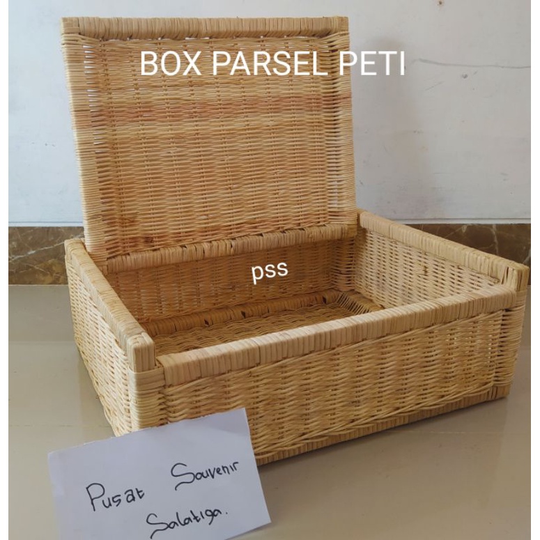 Jual Box Hamper Rotan / Box Rotan Peti 35*25cm | Shopee Indonesia