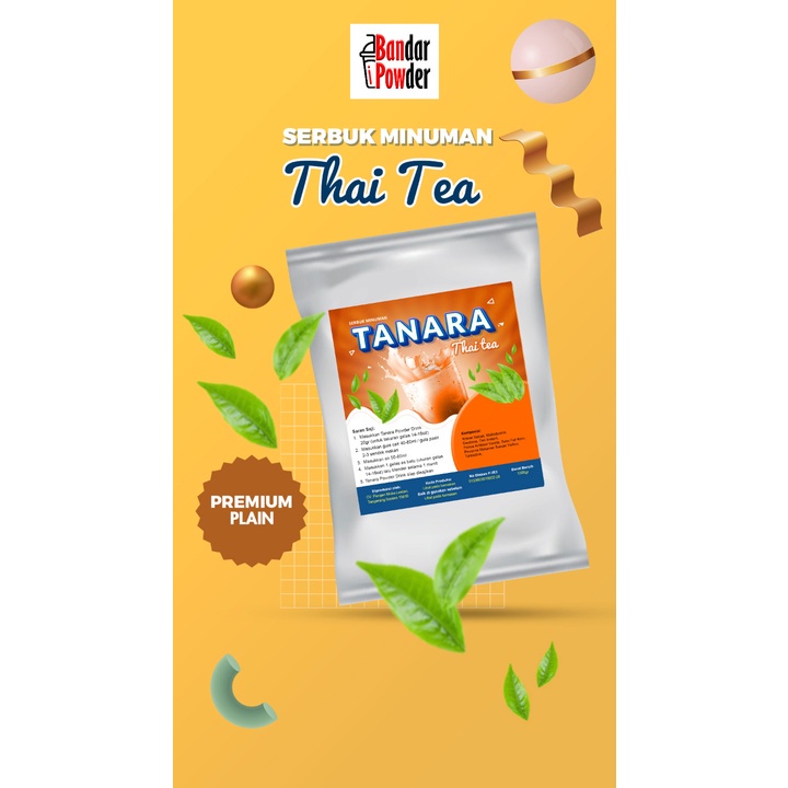 Jual Bubuk Thai Tea Teh Thailand 1Kg - Minuman Aneka Rasa - Tanara ...