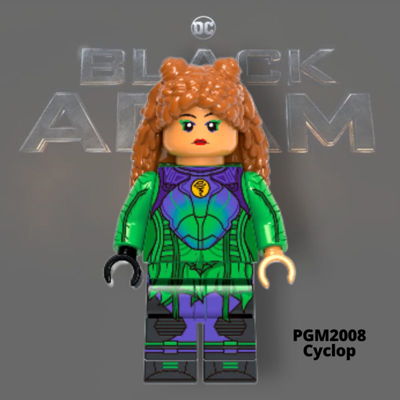 Jual mainan anak balok figur mini black adam PGM2008 doctor fate ...