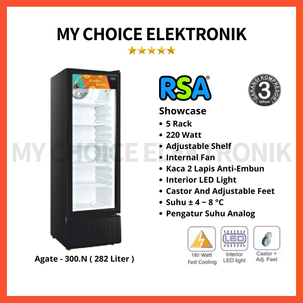 Jual RSA Showcase Agate-300R | Agate-300 R | Agate 300 | Shopee Indonesia