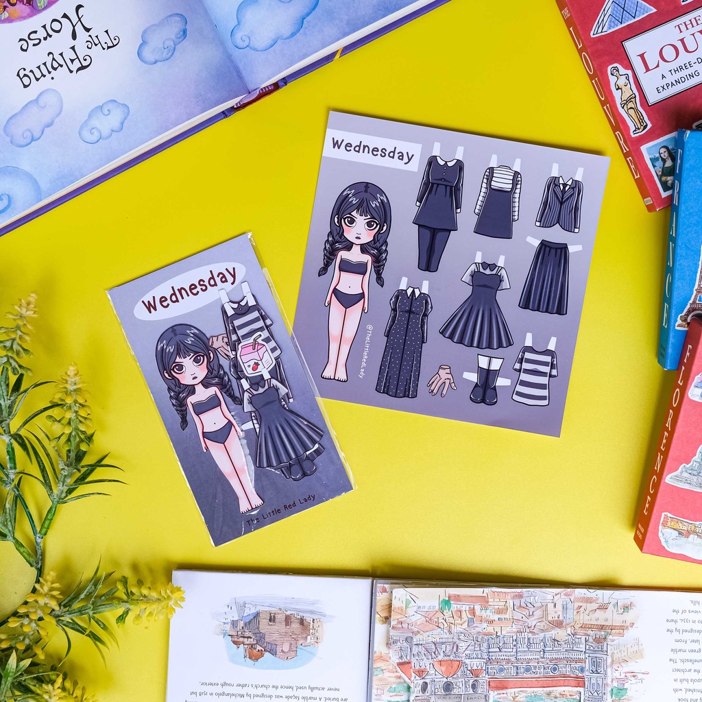 Jual littleredlady - “CUTIE DOLL” series (Bepe bepean, Paper Doll ...