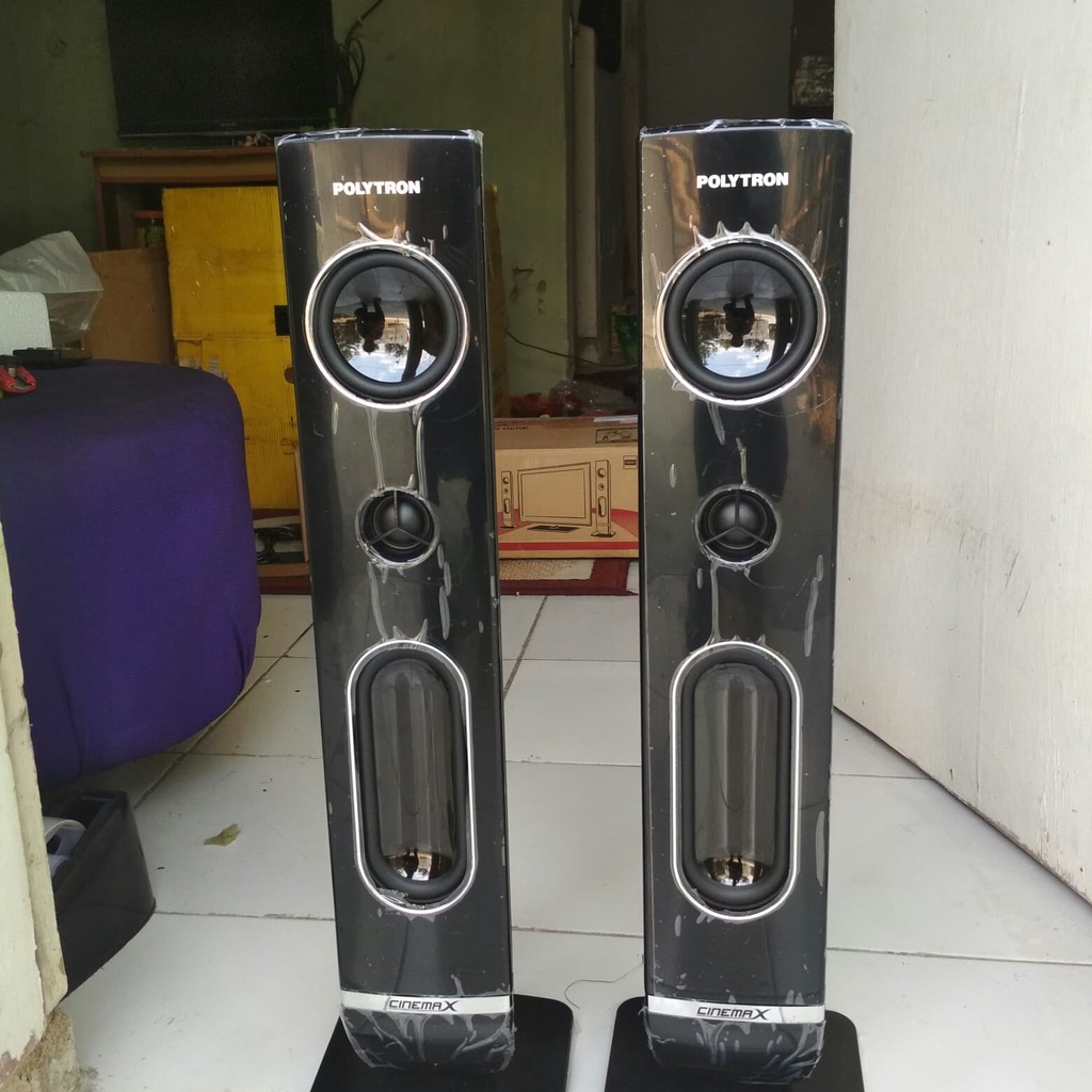 Jual Speaker Tower TV Polytron Original Asli Ori | Shopee Indonesia