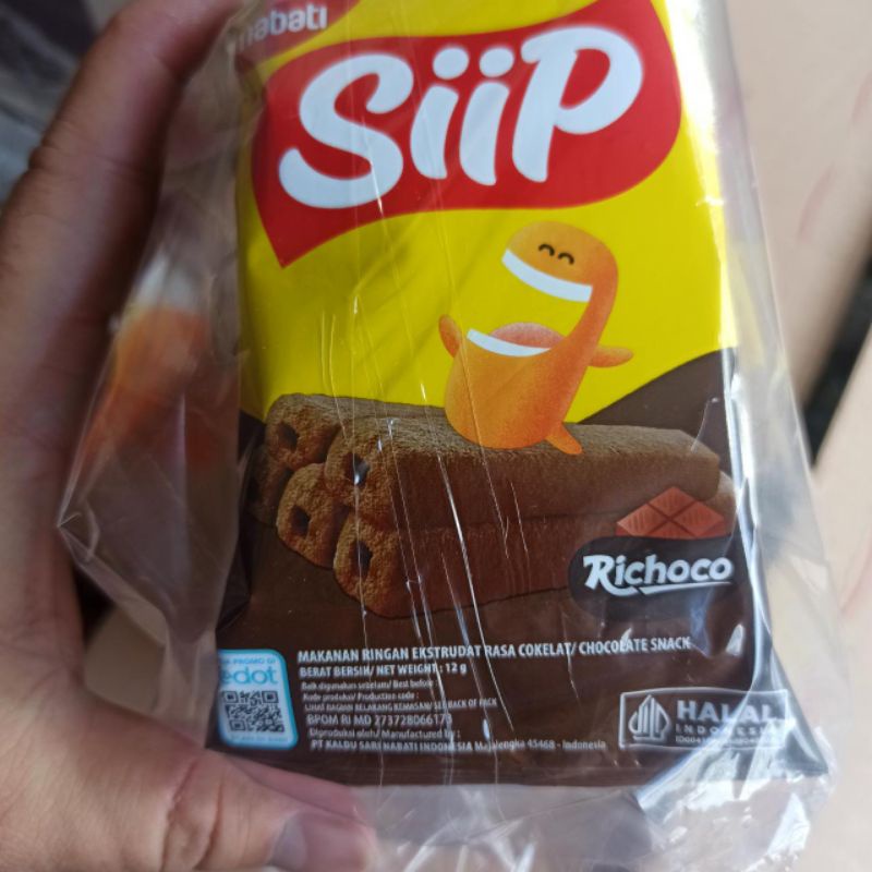 Jual Makanan Ringan Rasa Cokelat Siip Nabati Richoco Renceng | Shopee ...