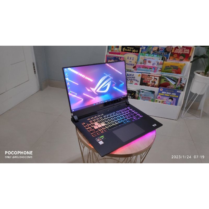 Jual ASUS ROG STRIX G15 G513IH RYZEN 7 RESMI BARU 6HR PAKE | Shopee ...