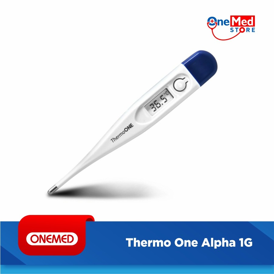 Jual Thermometer ThermoOne Alpha 1G OneMed | Shopee Indonesia