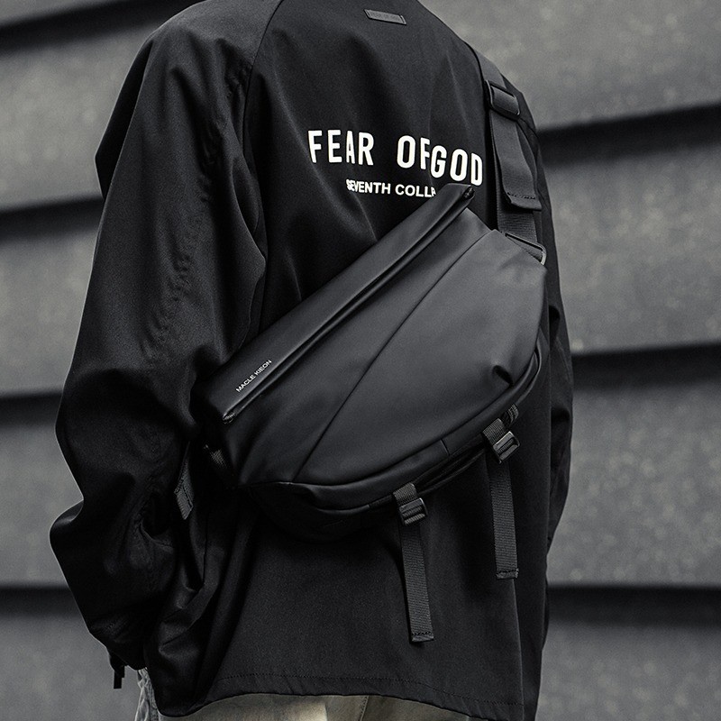 Jual LEATHER CONCEPT Tas Selempang Pria Sling Bag Pria Waterproof Tas ...