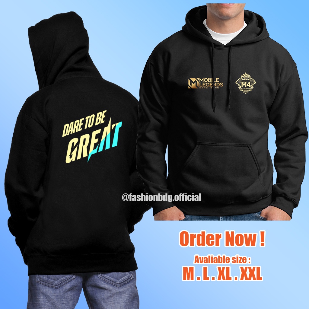 Jual Sweater Hoodie M4 World Champions Mobile Legend Bang Jaket Pria ...