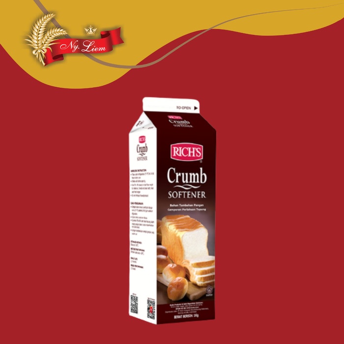 Jual RICH'S Crumb Softener / Pelembut Roti 1 kg (GOSEND/GRAB ONLY ...