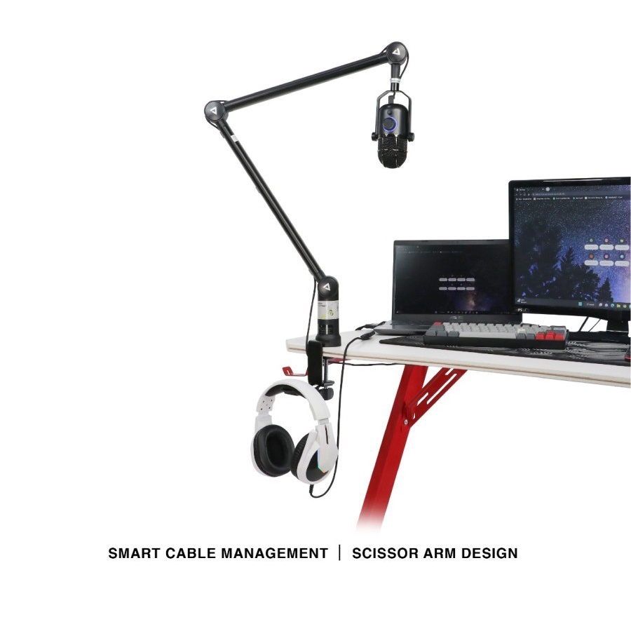 Jual Thronmax Zoom S3+ Plus Microphone Boom Arm Stand Microphones ...