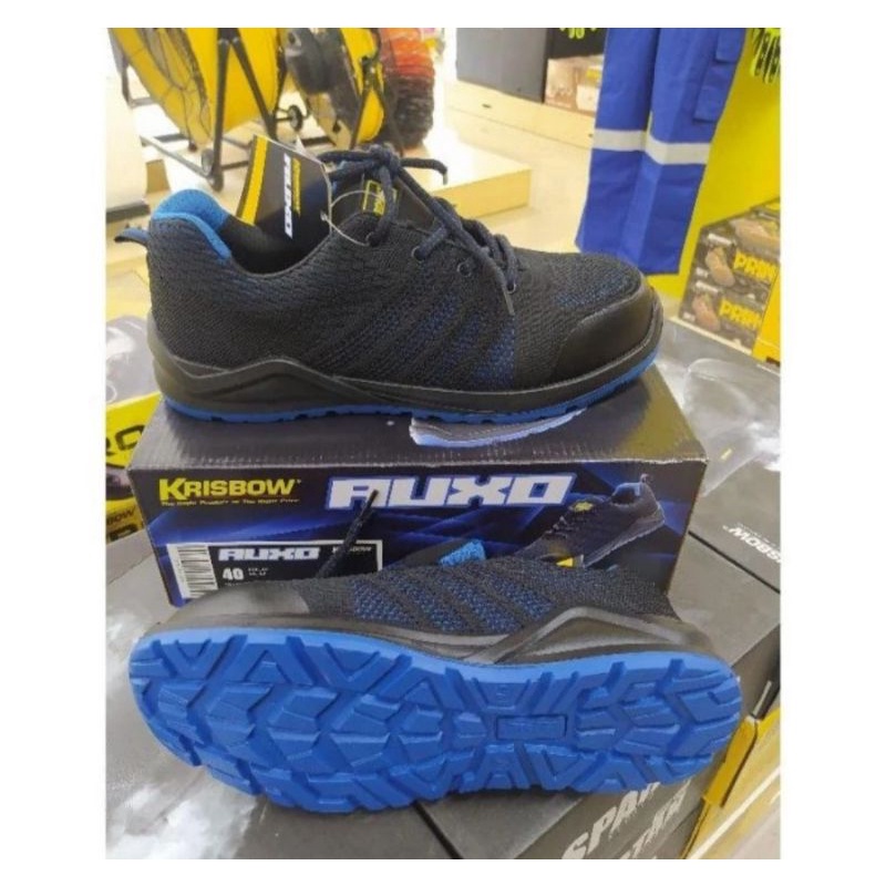 Jual Sepatu safety krisbow AUXO original | Shopee Indonesia