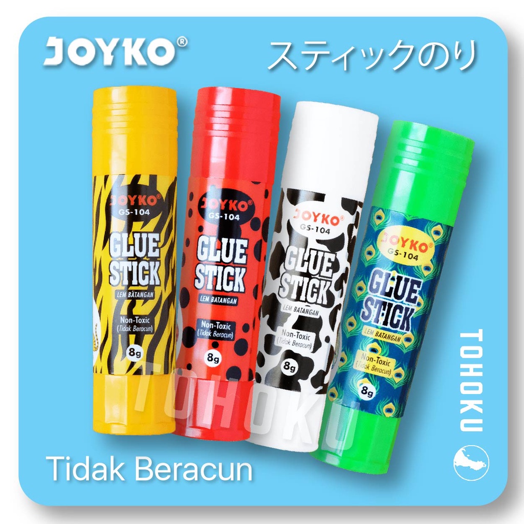 Jual Lem Joyko Stick - Lem Kertas Stik Animal Kingdom | Shopee Indonesia
