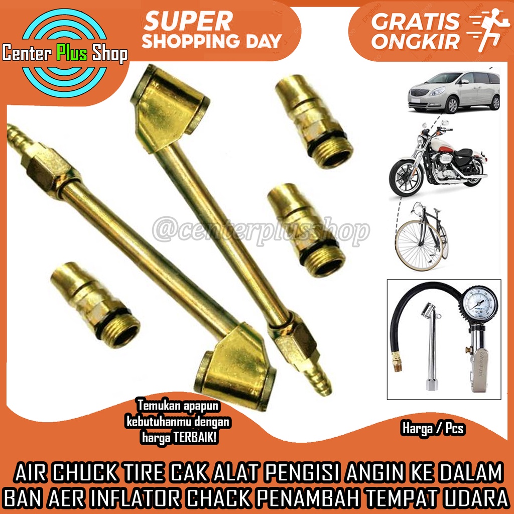 Jual AIR CHUCK TIRE CAK SHOGUN ALAT PENGISI ANGIN KE DALAM BAN AER ...