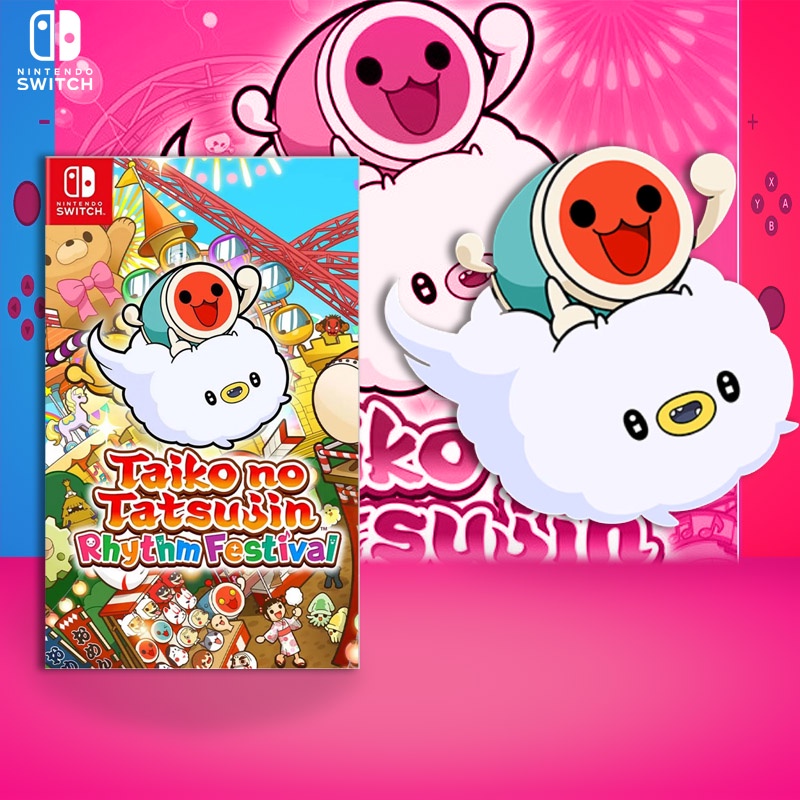 Jual Kaset Nintendo Switch Games Original Game Taiko no Tatsujin Rhythm ...
