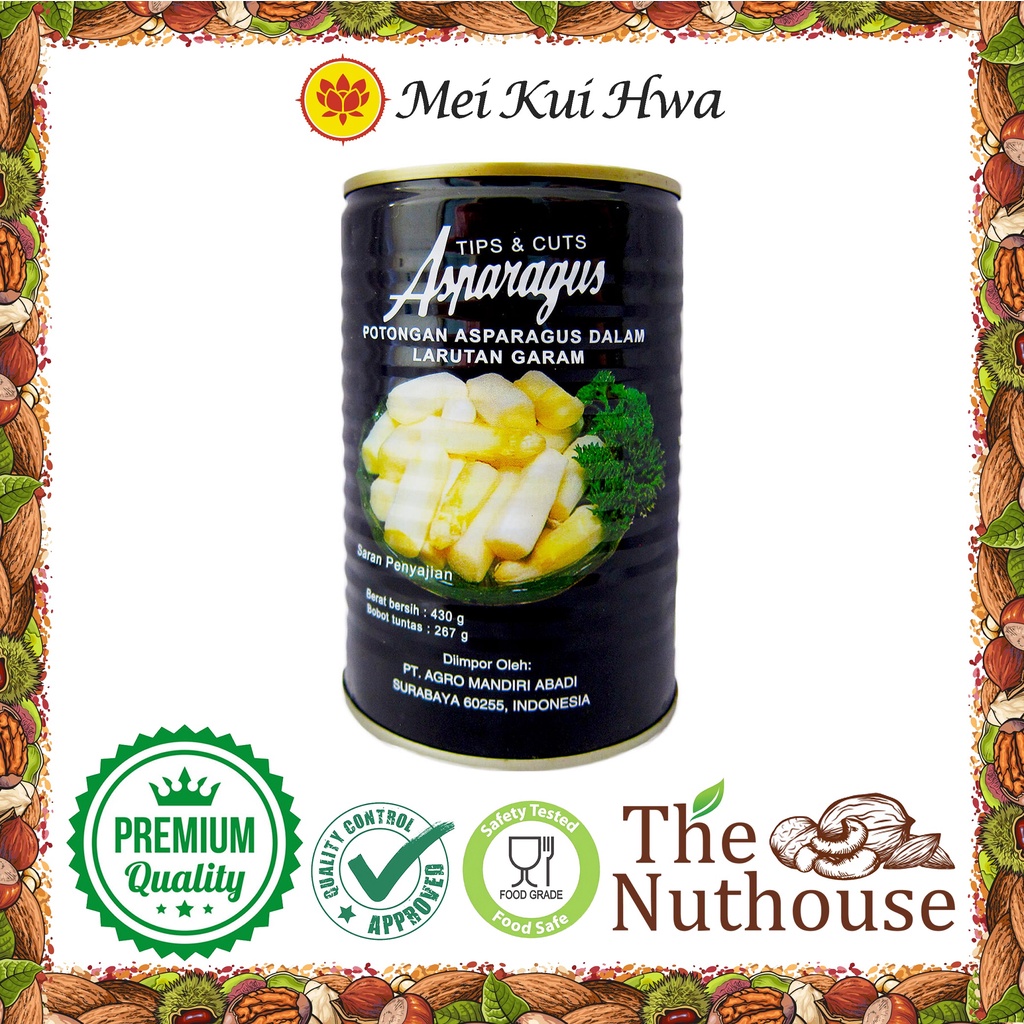 Jual Mei Kui Hwa Asparagus Tips & Cuts / Spears Long [Potongan ...
