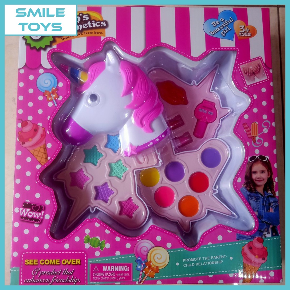 Jual MAINAN ANAK CHILDREN'S COSMETICS BEAUTY SET UNICORN / MAINAN ANAK ...