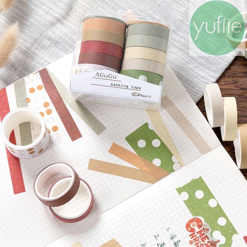 Jual Washi tape selotip motif pastel - dekorasi planner journal ...