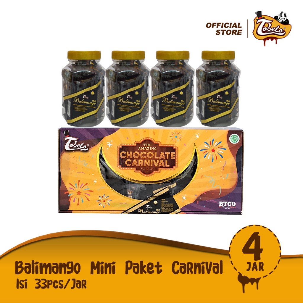 Jual Tobelo Balimango Mini Paket Carnival isi 4 Toples | Shopee Indonesia