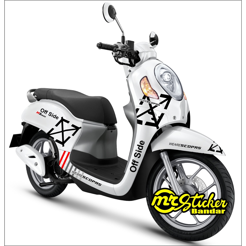 Jual Decal scoopy full body Full Blok Decal Scopy Dekal New Fi 2021 ...