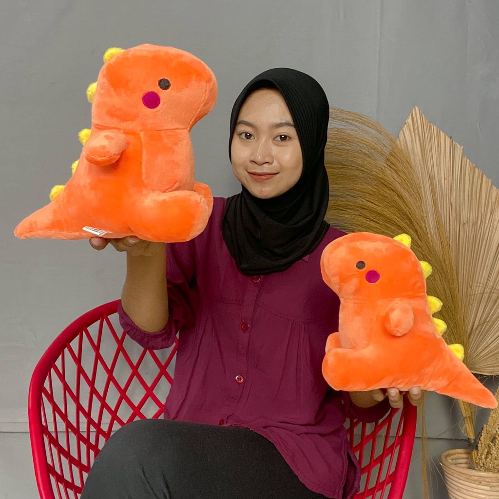Jual Boneka Lucu DINOSAURUS lembut dan halus Gemoy Hadiah Ultah/Boneka ...