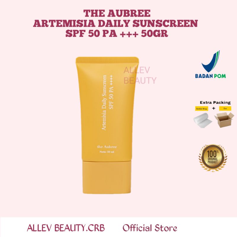 Jual the AUBREE - SUNSCREEN SPF 50 PA+++ || ARTEMISIA DAILY SUNSCREEN SPF 50 PA+++ | Shopee ...