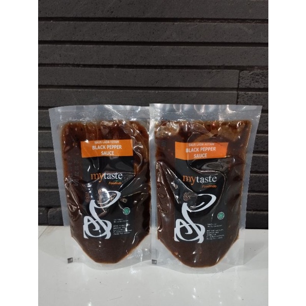 Jual MY TASTE BLACK PAPER SAUCE/SAUS BLACK PAPER 100gram | Shopee Indonesia