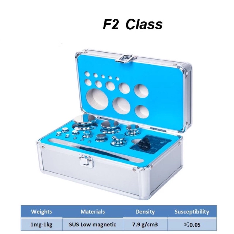 Jual Anak timbangan (batu timbang) 1mg - 1kg OIML kelas F2 | Shopee Indonesia