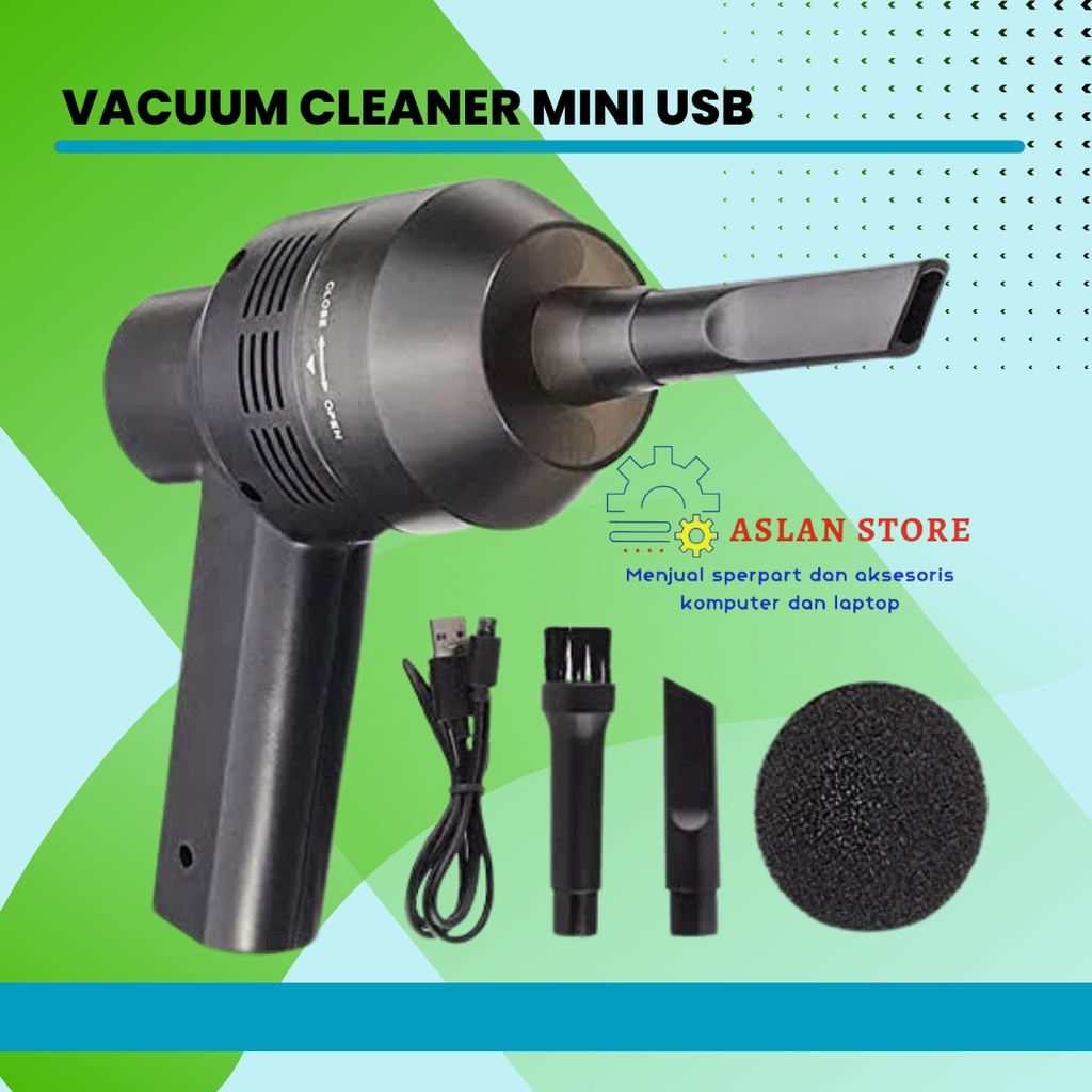 Jual Portable Mini USB Vacuum vakum Cleaner Computer Dust Blower Duster ...
