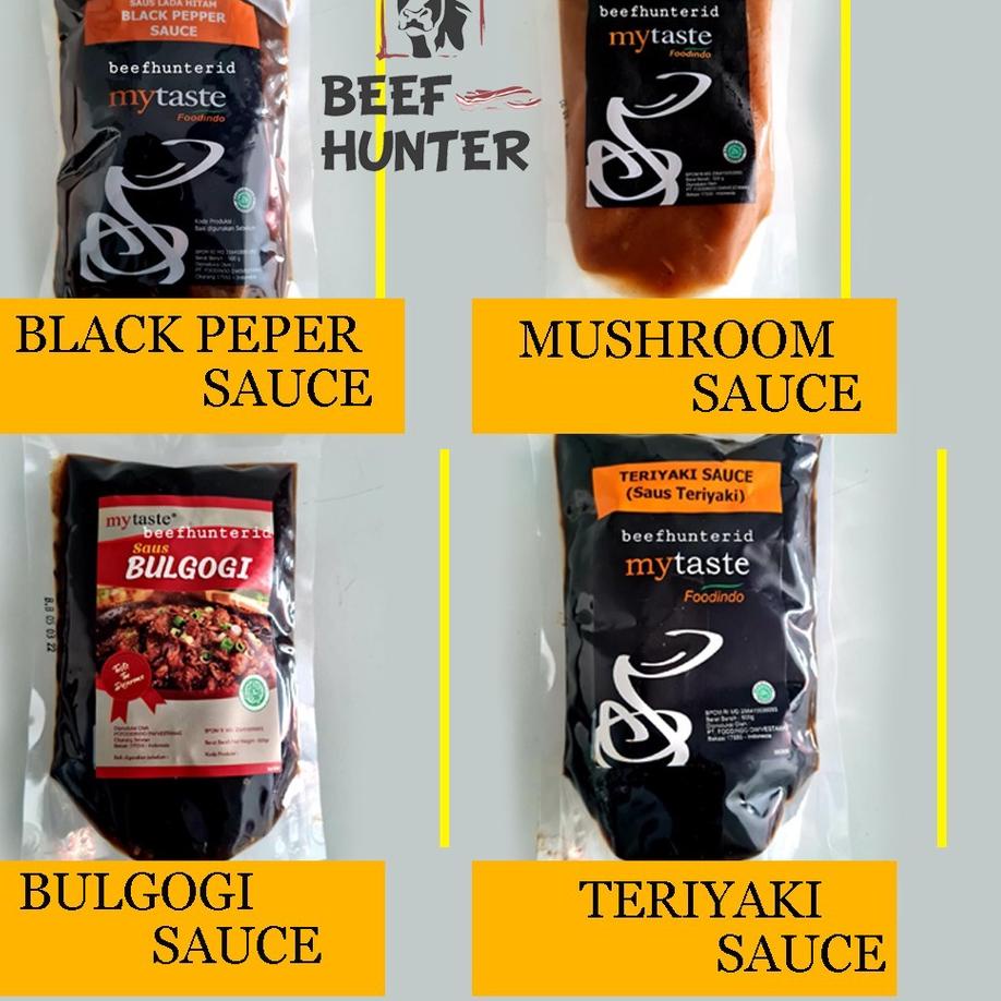 Jual RVN207 My Taste Sauce BBQ Bulgogi Teriyaki Blackpepper Bolognaise ...