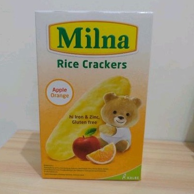 Jual Milna Rice Crackers 20gr Snack Bayi | Shopee Indonesia