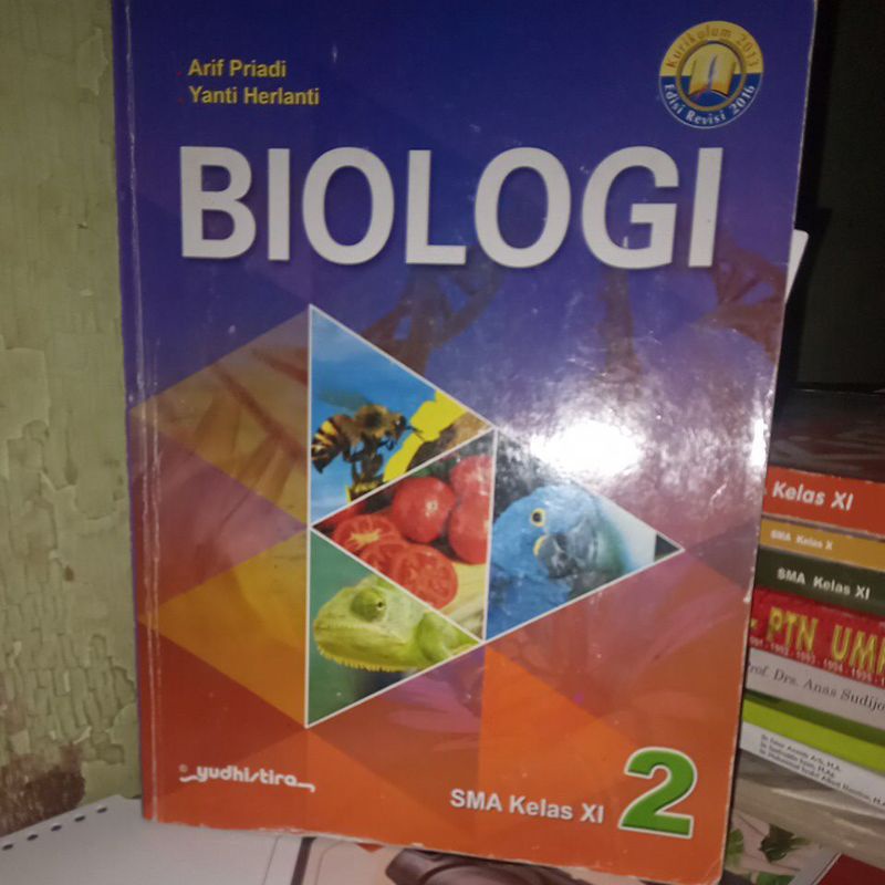 Jual buku BIOLOGI, untuk SMA kelas XI (2). karangan Arif Priyadi dkk. | Shopee Indonesia