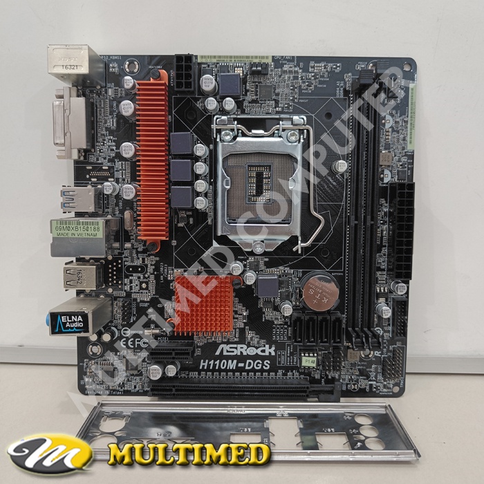 Jual Motherboard Mobo H110 Socket LGA 1151 DDR4 Untuk Gen 6 / Gen 7 ...