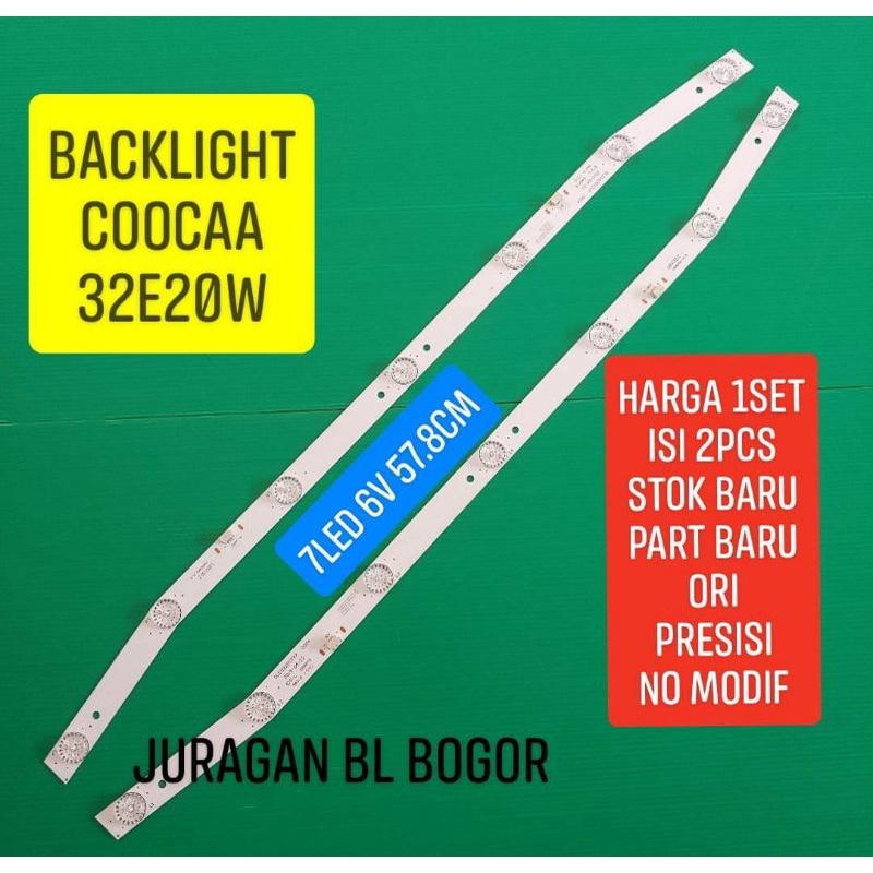 Jual LAMPU LED BL BACKLIGHT TV COOCAA COCA KOKA 32 7K 32E20W | Shopee Indonesia