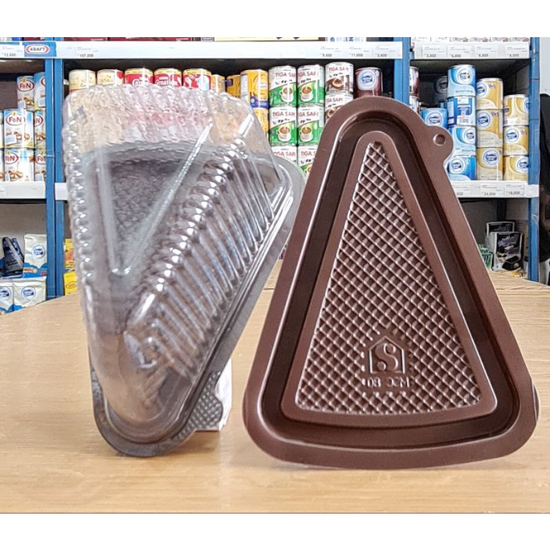 Jual Cake Tray Segitiga 10set/Mika Segitiga/Mika Kue Segitiga/Wadah ...