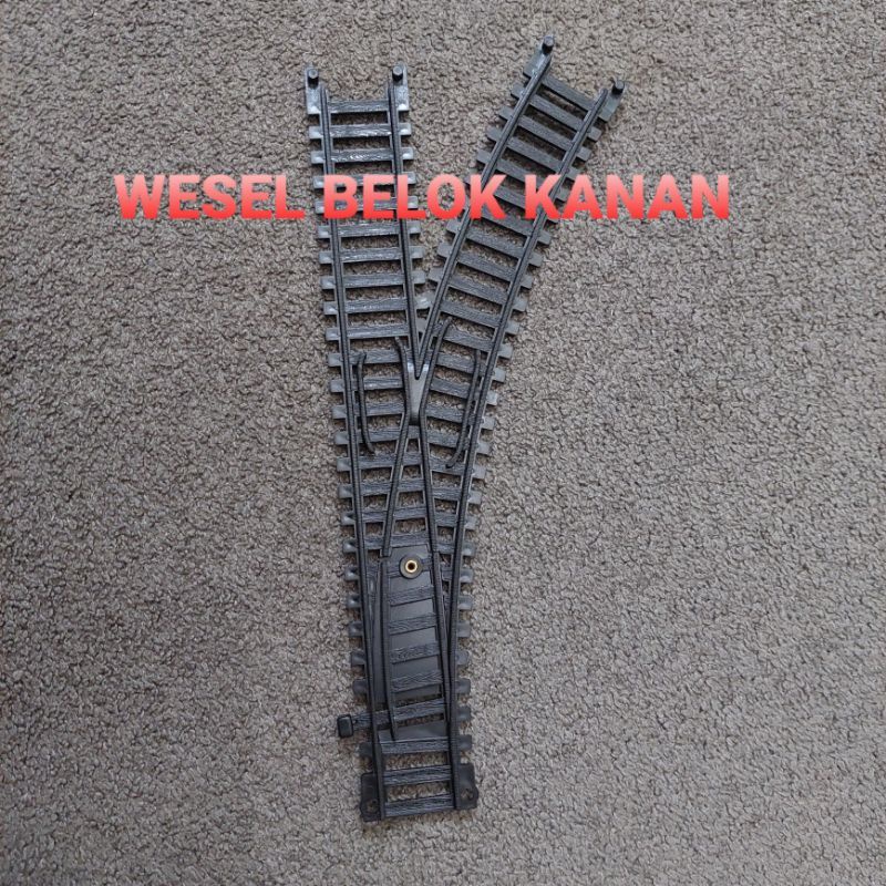 Jual ACCESORIES rel RAIL KING railking rel lurus WESEL lengkung gerbong ...