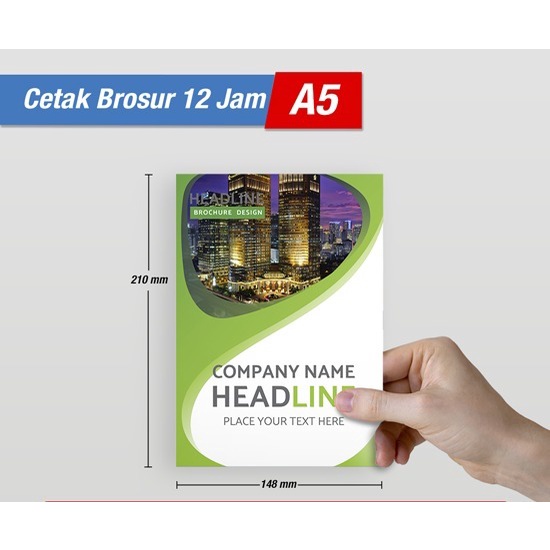 Jual WDPrint Cetak Brosur Flyer A5 Art Paper MURAH / 1 Sisi / 2 Sisi ...