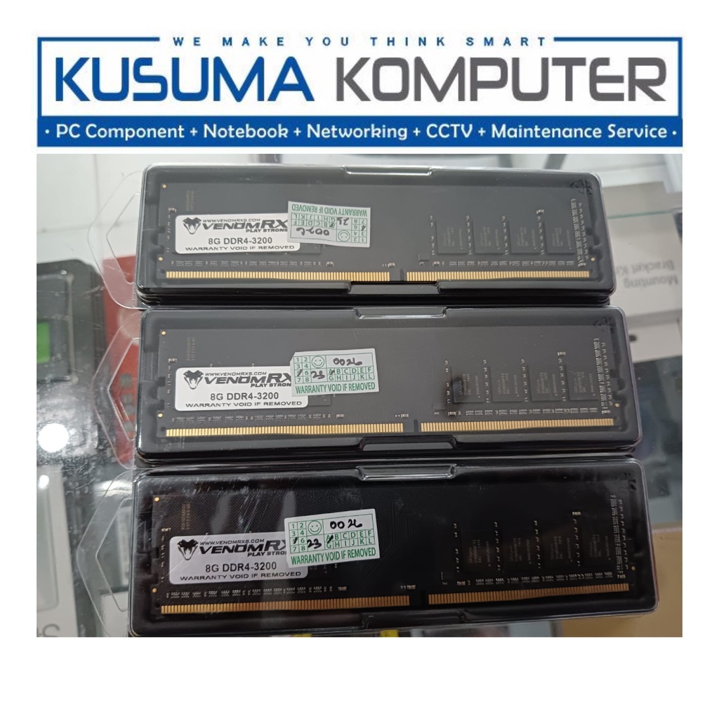 Jual Ram Venomrx Longdimm 8GB Single DDR4 3200MHz 3200 | Shopee Indonesia