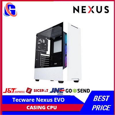 Jual Tecware Nexus EVO Black - Tempered Glass Mid Tower ATX Case ...