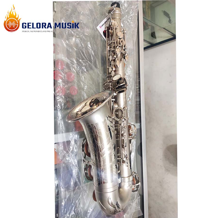 Jual Alto Saxophone Walker Germany WAS-680H Silver | Shopee Indonesia