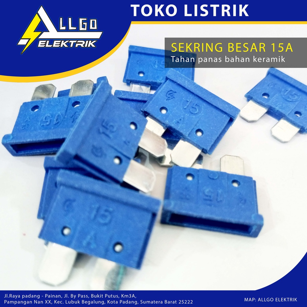 Jual Allgo elektrik - Alat pengaman Tegangan Listrik DC Mobil Sekring ...